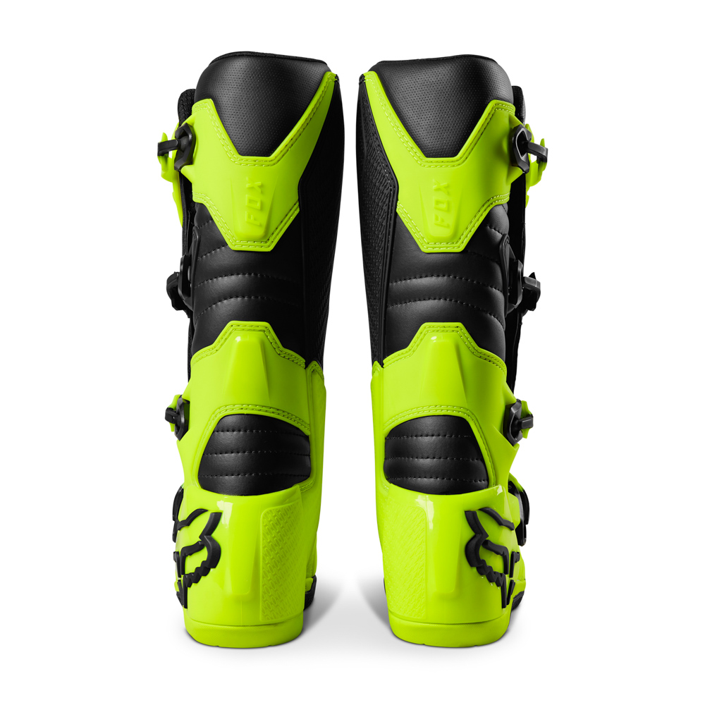 FOX Comp Boot - 12, Fluo Yellow MX23 | ATV Anex